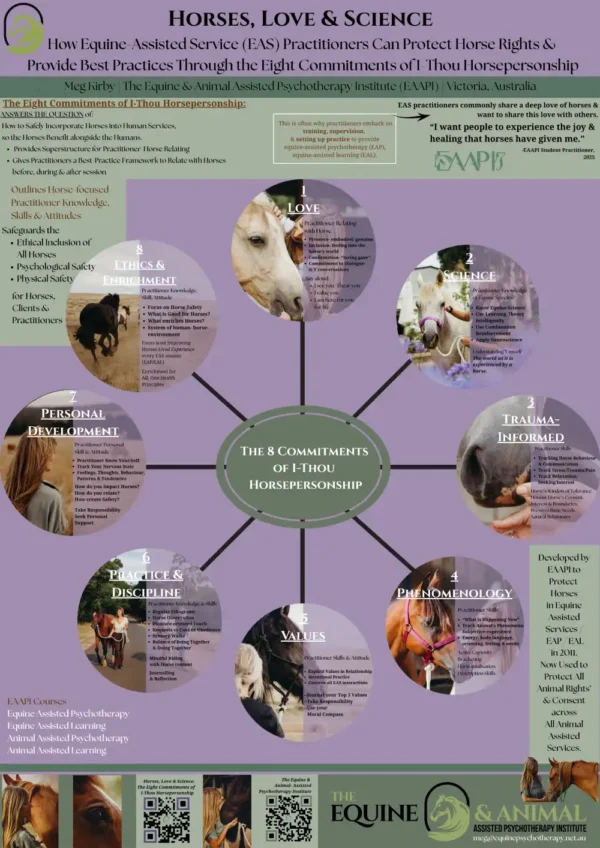 Horses, Love and Science Poster | The Equine & Animal Assisted ...